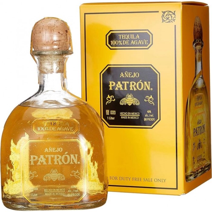 Купити текілу Patron Anejo 1л в Україні та Києві, найкраща ціна – Alcotrend